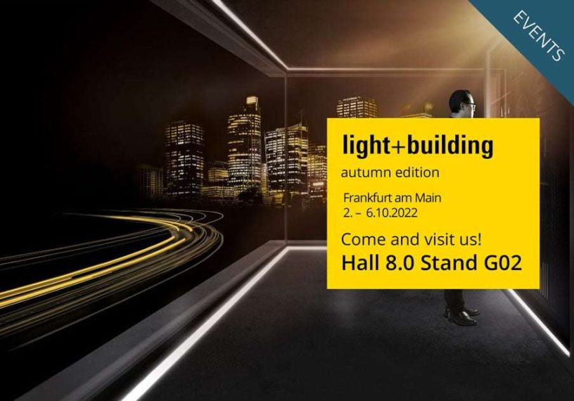 Light + Building 2022 - Autumn Edition • Lighting Line